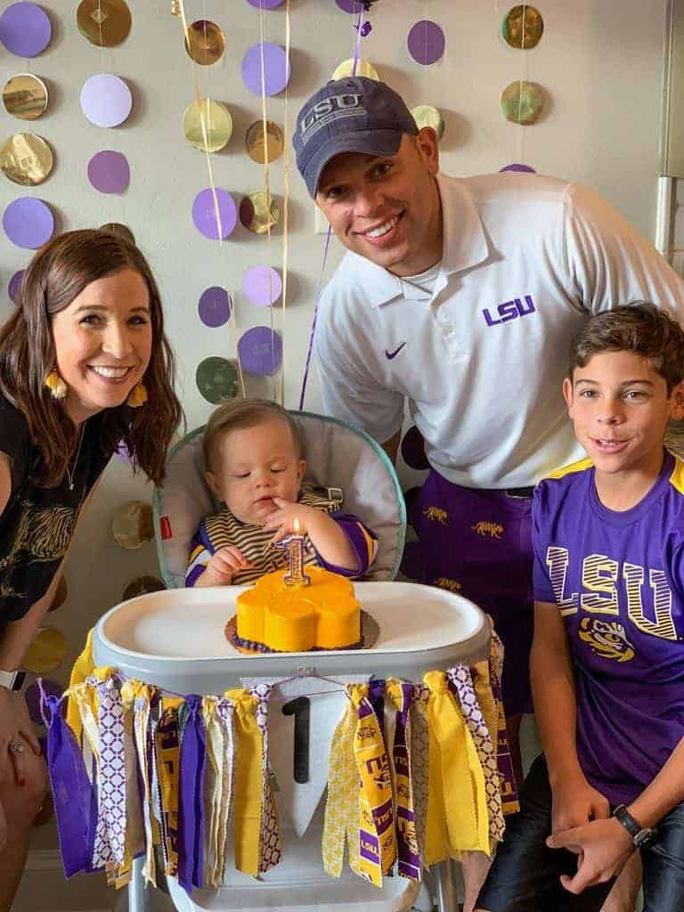 Grayson's 1st Birthday Throwback - Organized Chaos Blog