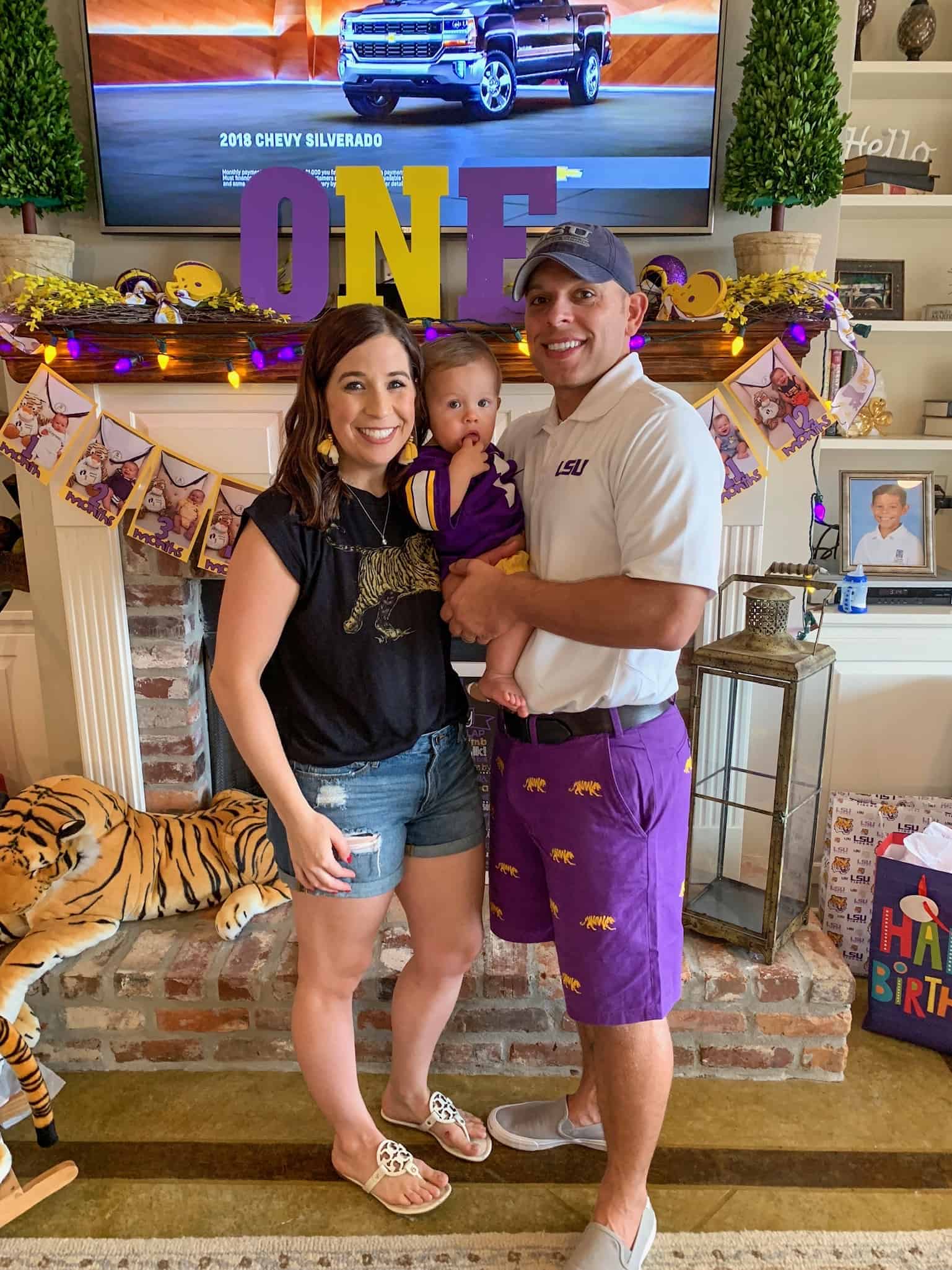 Grayson's 1st Birthday Throwback - Organized Chaos Blog