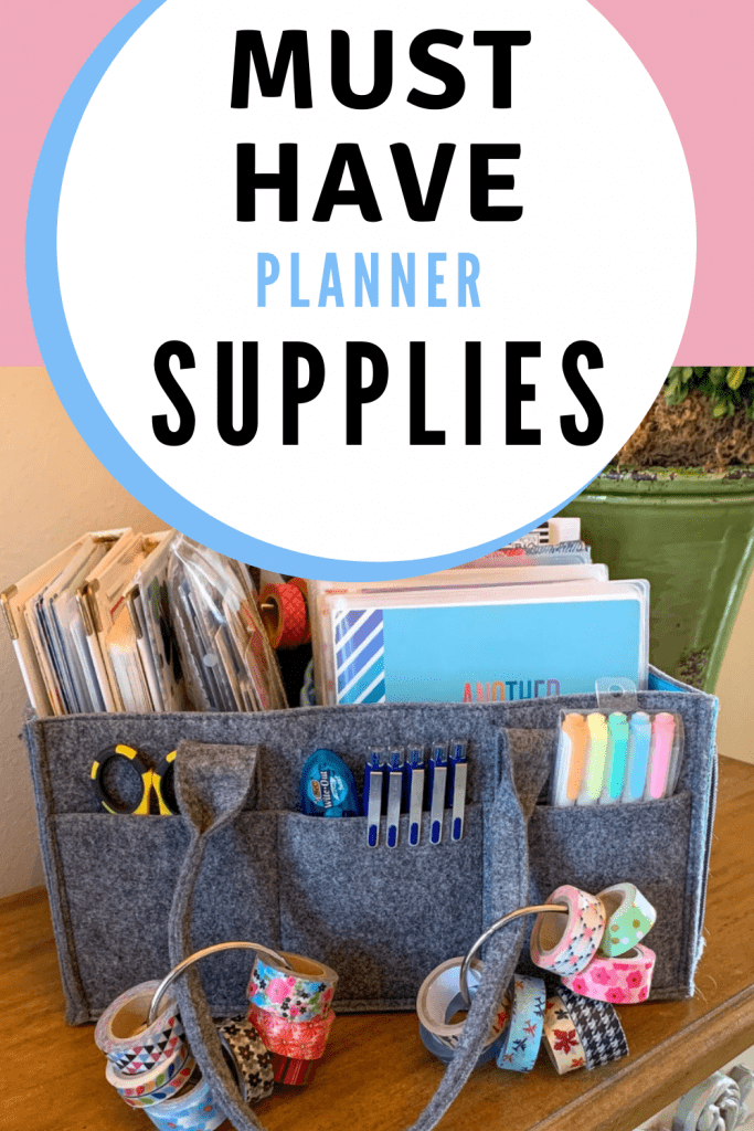 Must-Have Planner Supplies | Planner Palooza Day 3 - Organized Chaos Blog
