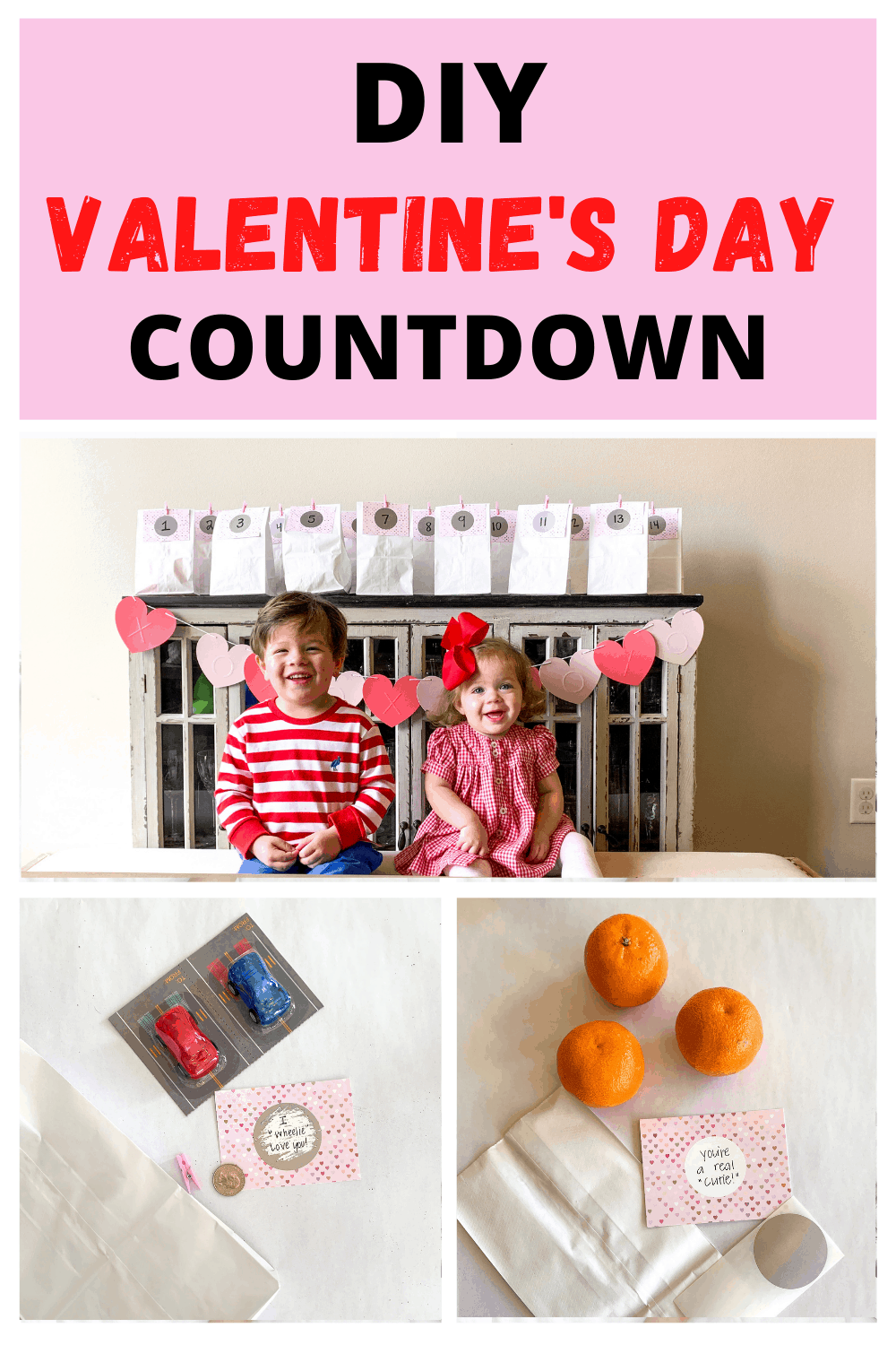 DIY Valentine's Day Countdown - Organized Chaos Blog