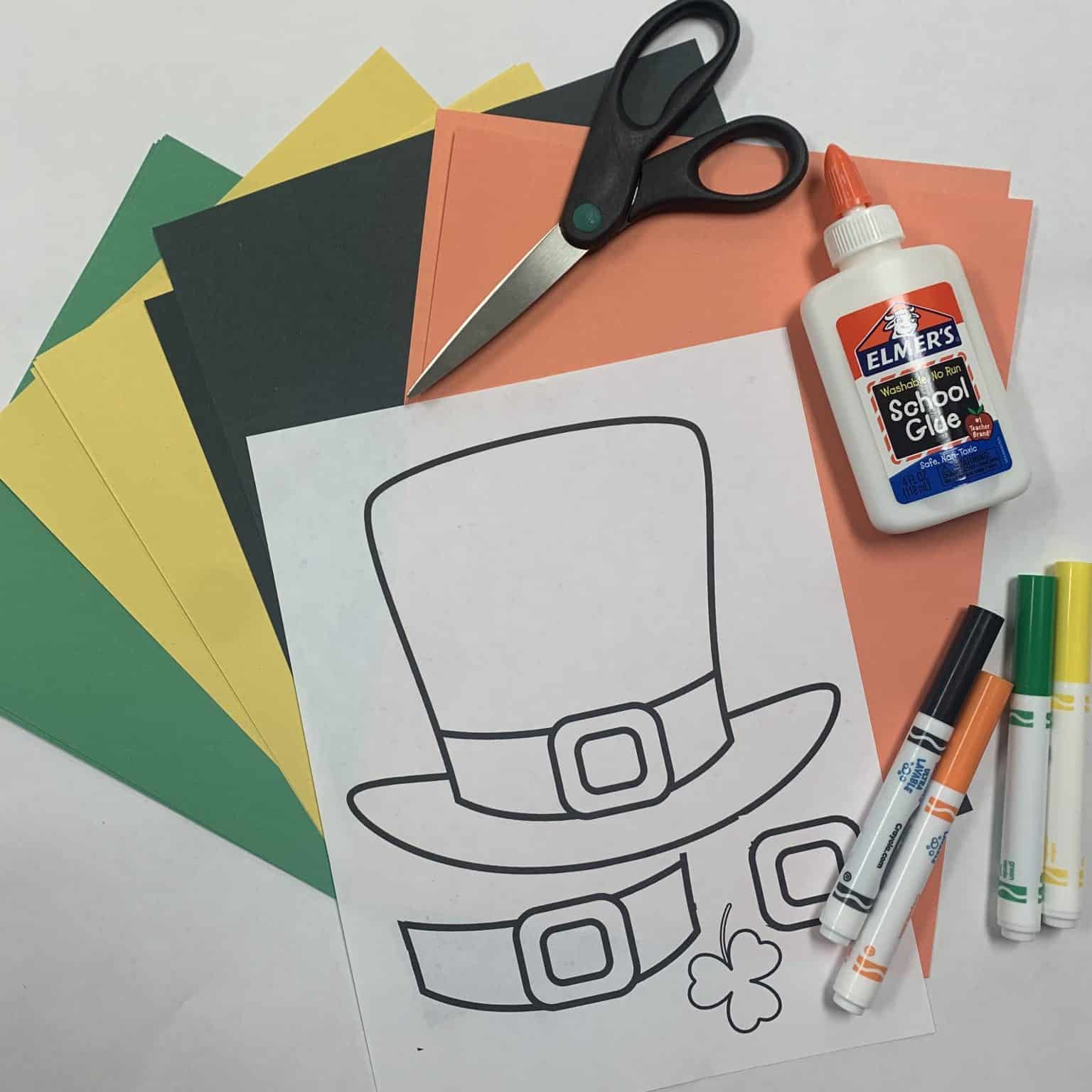 St. Patrick's Day Craft | Leprechaun Mask for Kids - Organized Chaos Blog