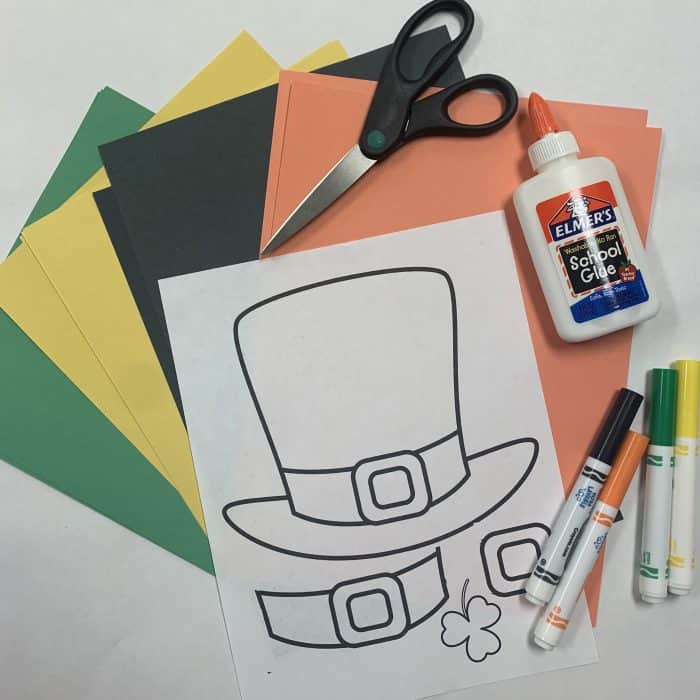 St. Patrick's Day Craft | Leprechaun Mask for Kids - Organized Chaos Blog