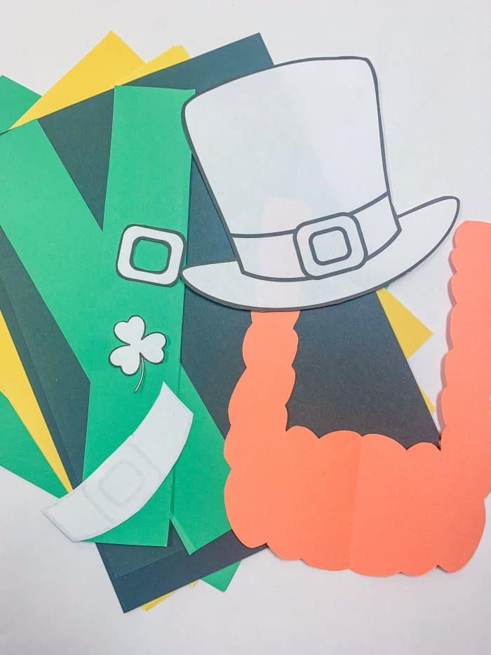 St. Patrick's Day Craft | Leprechaun Mask for Kids - Organized Chaos Blog