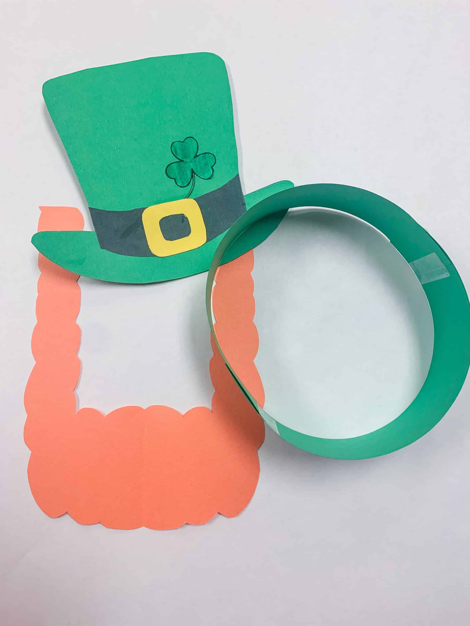 St. Patrick's Day Craft | Leprechaun Mask for Kids - Organized Chaos Blog