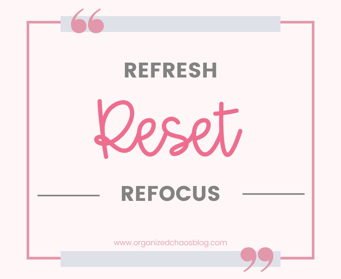 The Ultimate Weekly Reset Routine- 12 Simple Steps to Plan and Prep ...