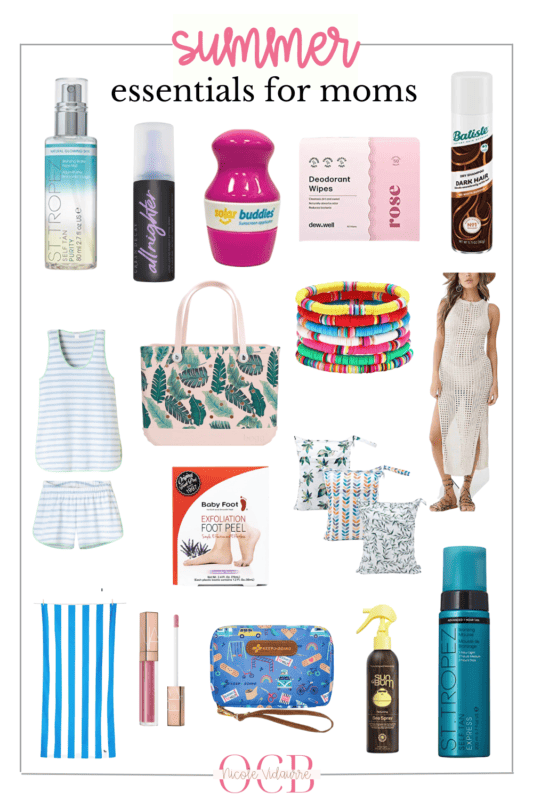 20 Must Have Summer Essentials for Moms - Organized Chaos Blog