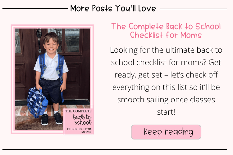 31 Brilliant Back to School Organization Tips for Moms - Organized ...