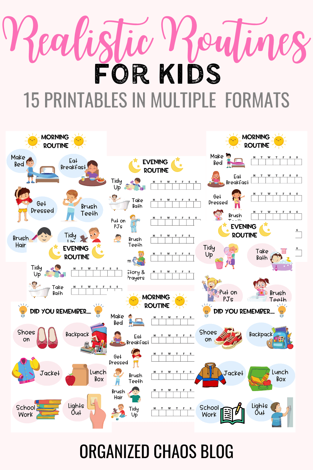 10 Tips for a Stress Free Evening Routine for Kids - Organized Chaos Blog