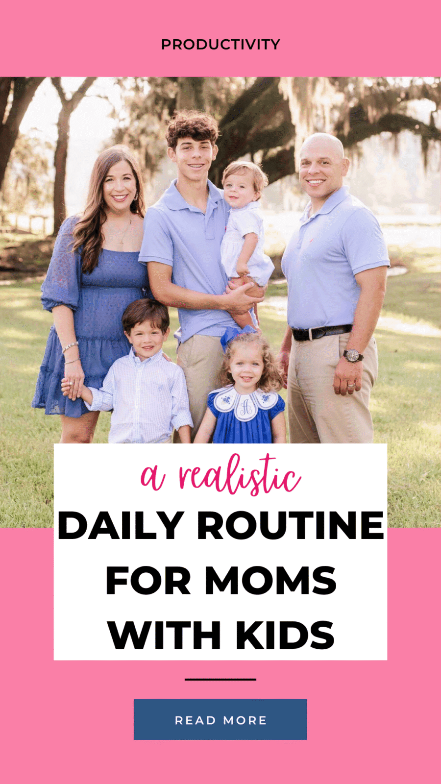A Realistic Daily Routine for Moms with Kids (No 5am Wake-Ups ...